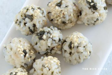 Types of Rice Balls - The Rice Chick