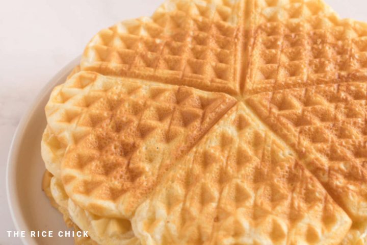 Mochi Waffle Recipe - The Rice Chick