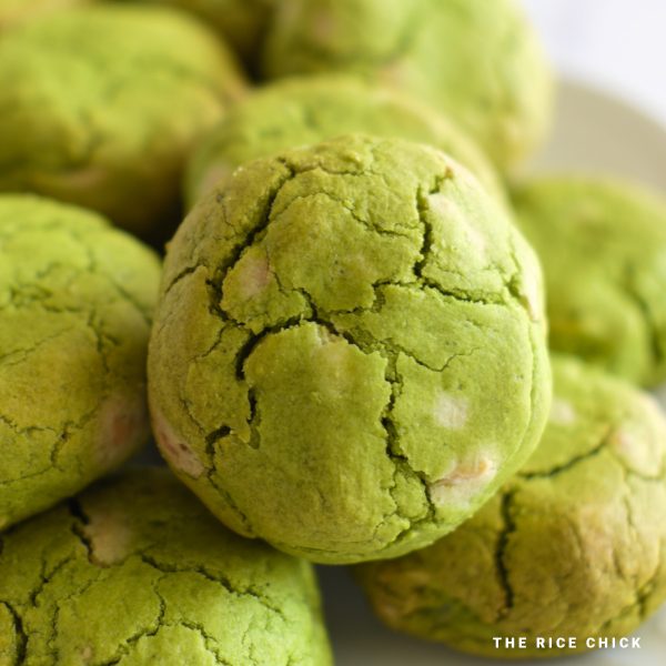 Matcha Cookies - The Rice Chick