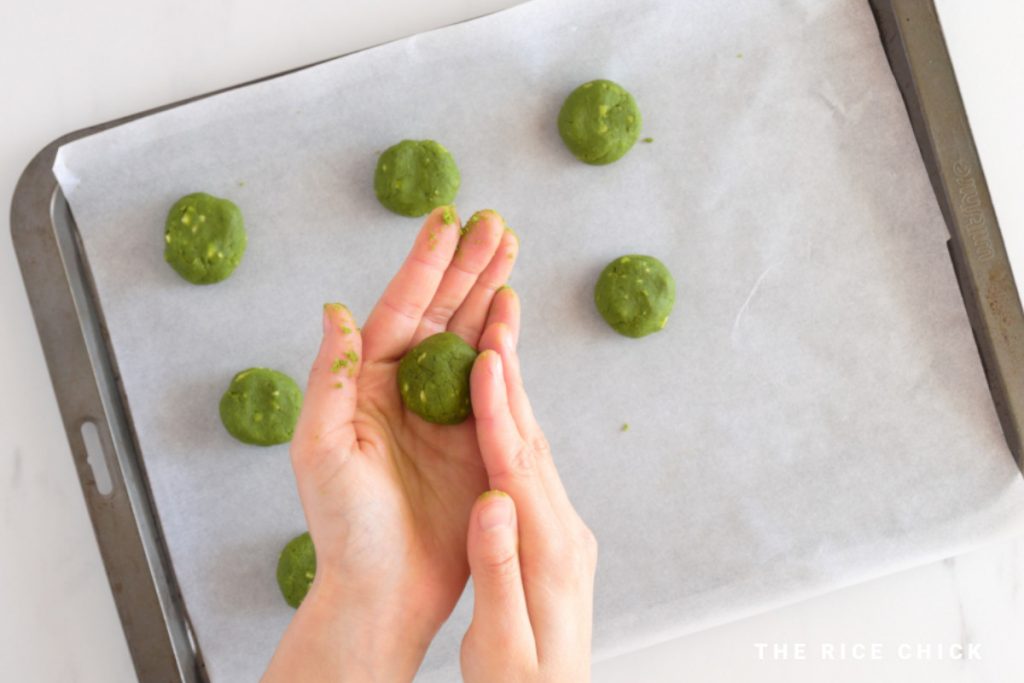 Matcha Cookies - The Rice Chick