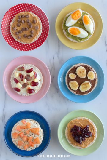 Rice Cake Toppings - The Rice Chick