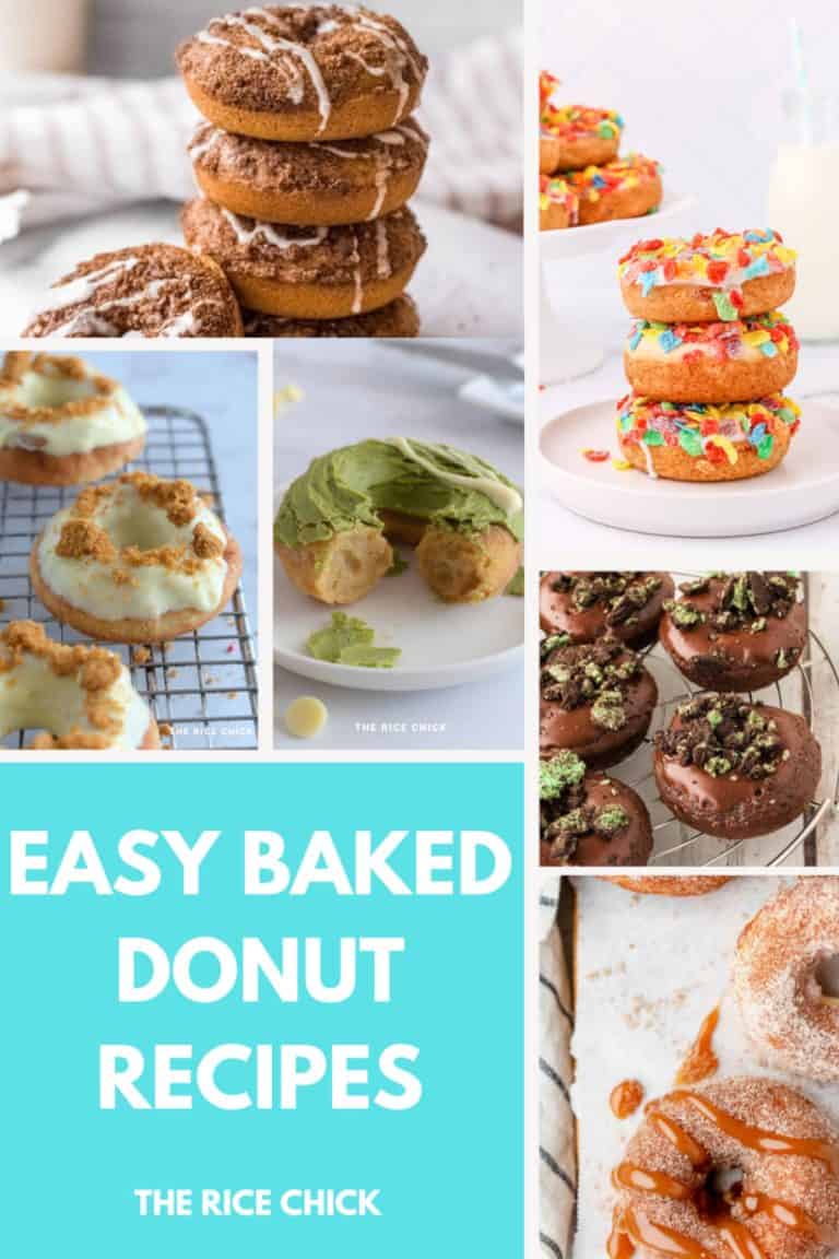Easy Baked Donut Recipes - The Rice Chick