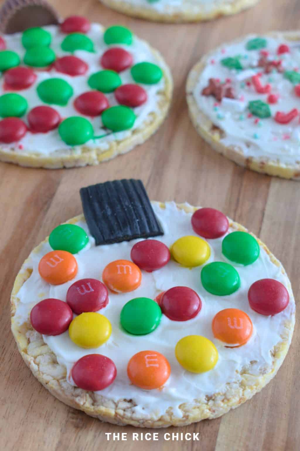 Ornament Christmas Rice Cakes - The Rice Chick