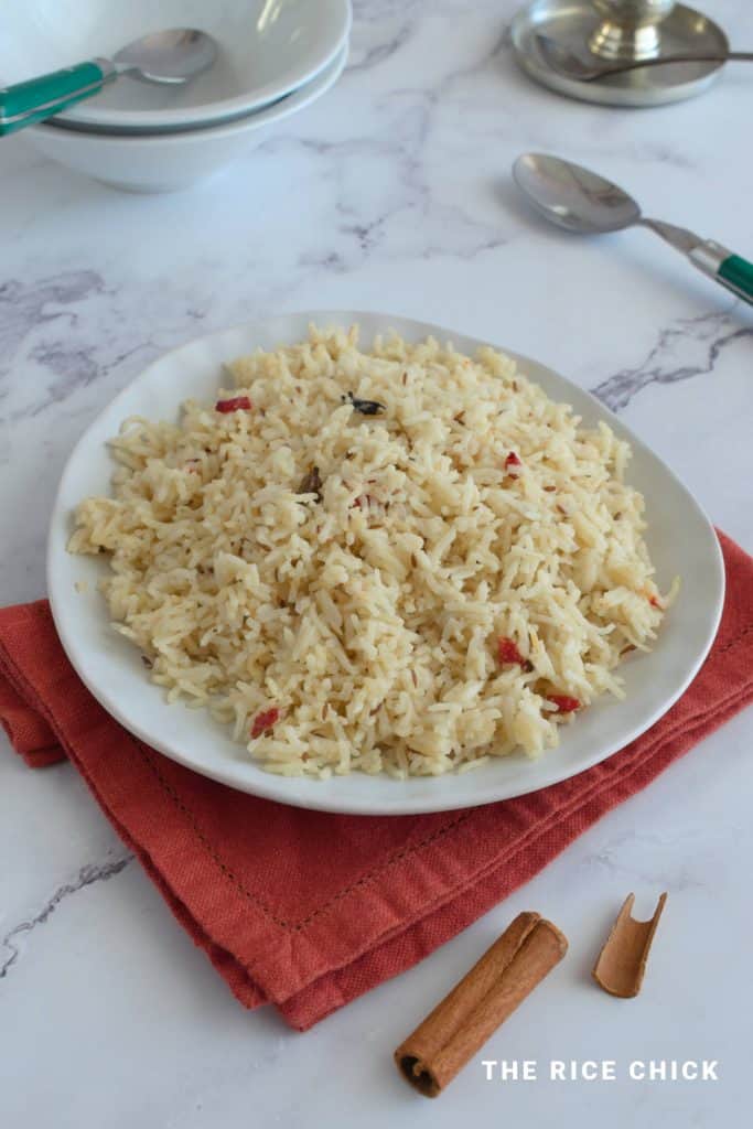 Ghee Rice Recipe - The Rice Chick