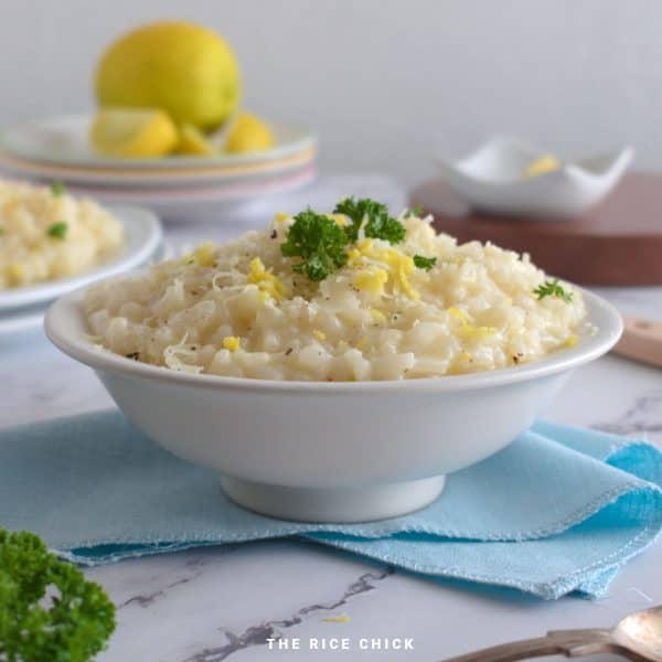 Risotto Al Limone - The Rice Chick