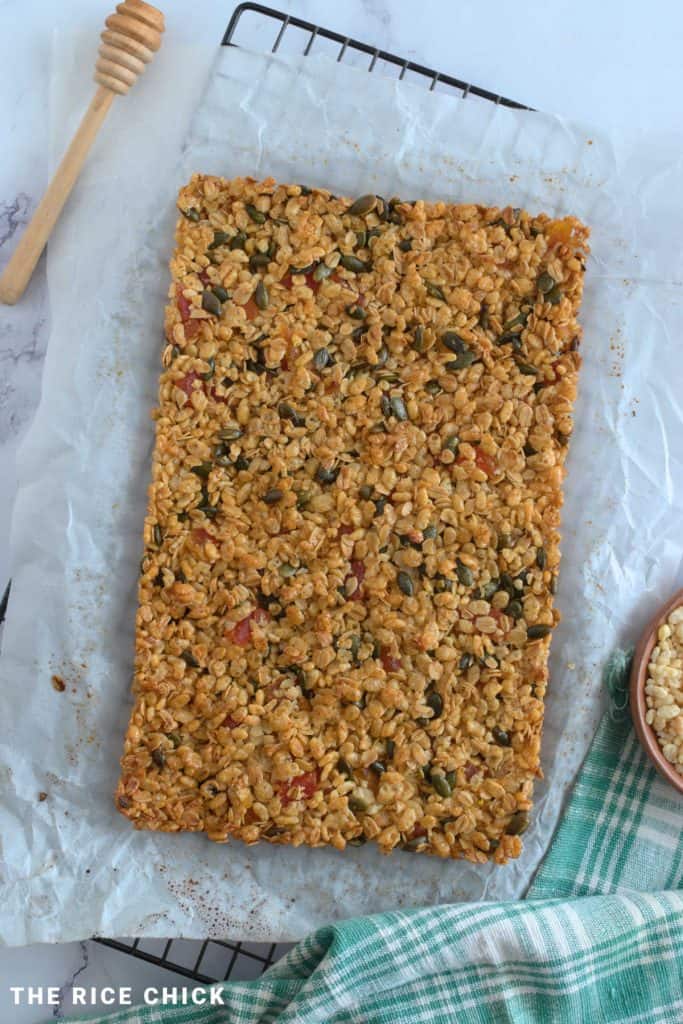 Puffed Rice Cereal Bars - The Rice Chick
