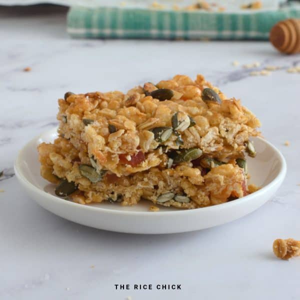 Puffed Rice Cereal Bars - The Rice Chick