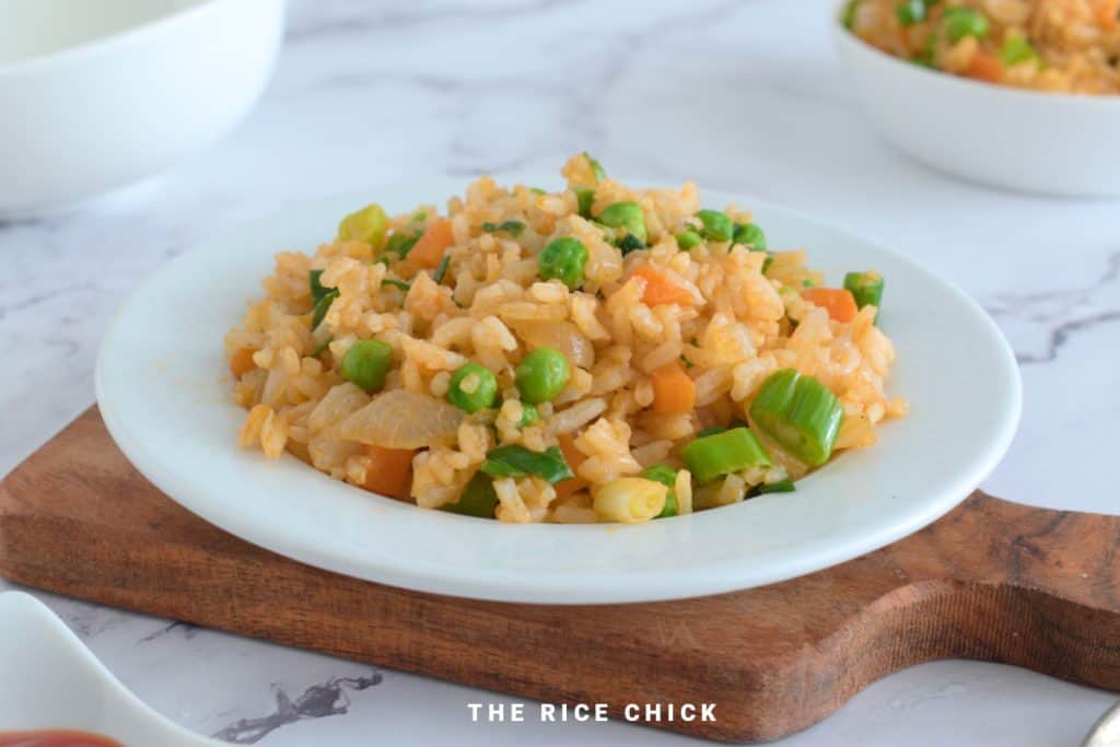 Ketchup Fried Rice - The Rice Chick