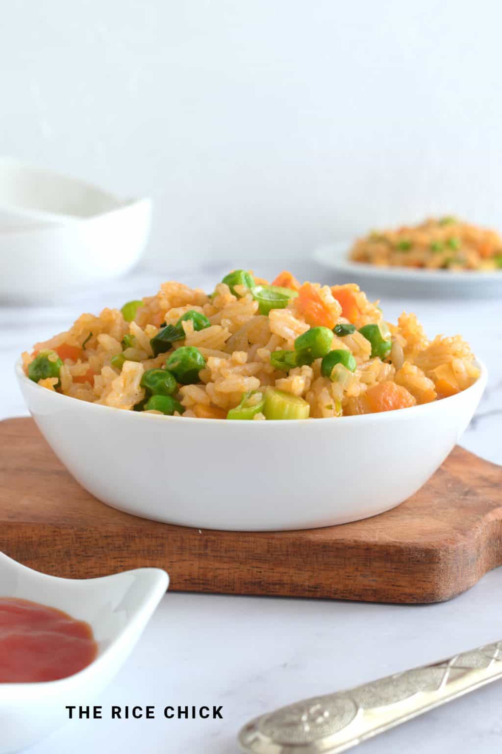 Ketchup Fried Rice - The Rice Chick