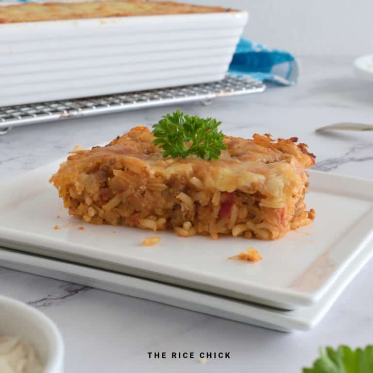 Maltese Baked Rice - The Rice Chick