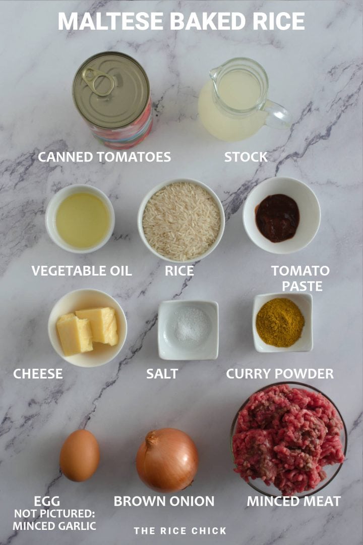 Maltese Baked Rice - The Rice Chick