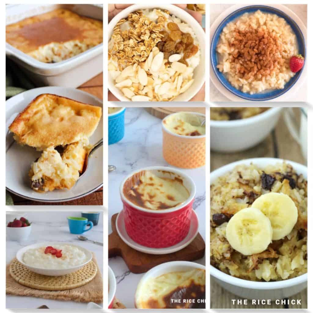 Recipes For Baked Rice Pudding - The Rice Chick