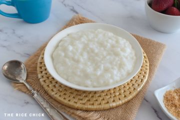 Coconut Rice Pudding - The Rice Chick