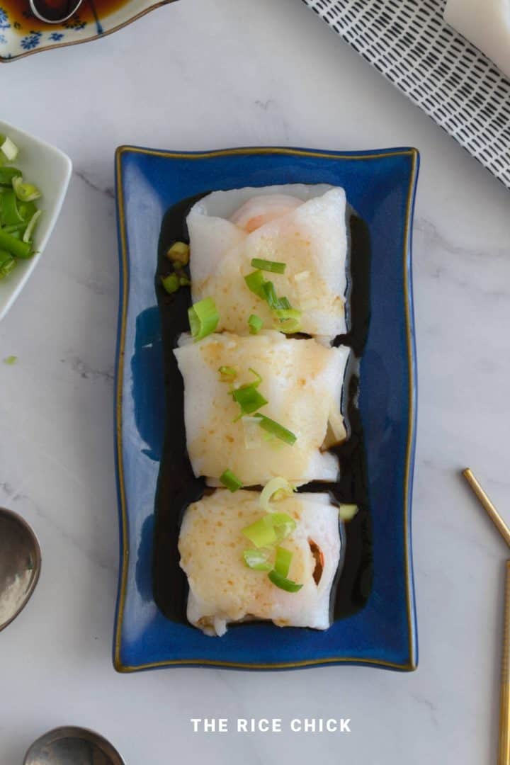 Steamed Rice Rolls - The Rice Chick