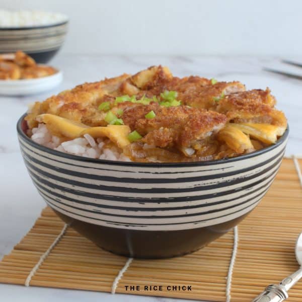Chicken Katsudon Recipe - The Rice Chick