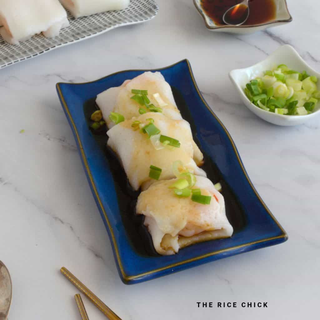 Steamed Rice Rolls - The Rice Chick