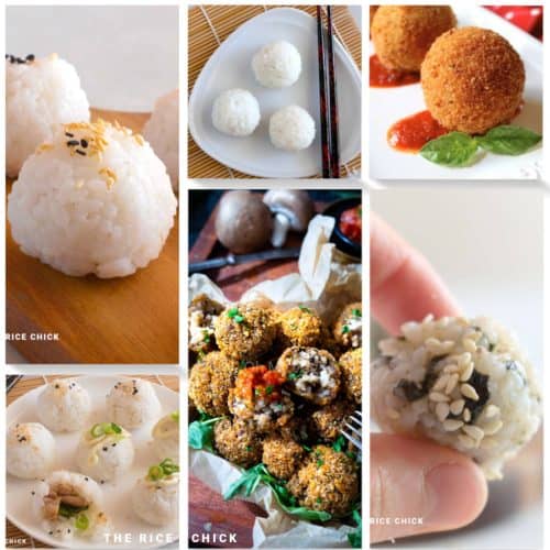 Types of Rice Balls - The Rice Chick