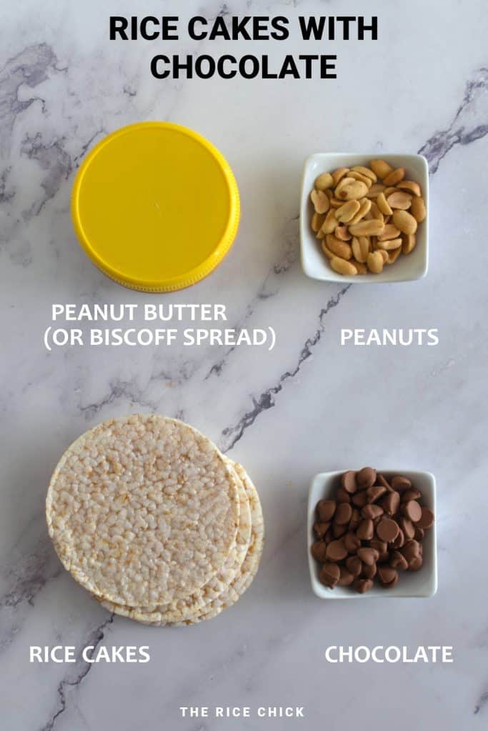 Rice Cake With Chocolate - The Rice Chick