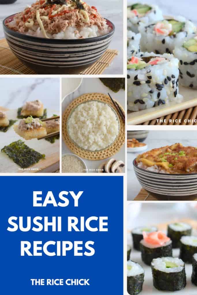Recipes For Sushi Rice - The Rice Chick