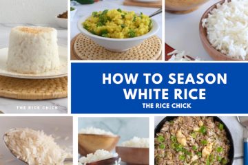 How To Season White Rice - The Rice Chick