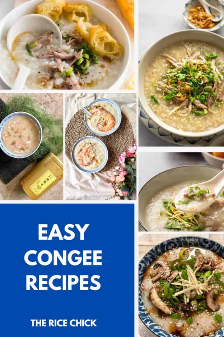 Recipes For Congee - The Rice Chick
