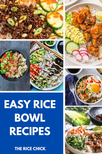 Easy Rice Bowl Recipes - The Rice Chick