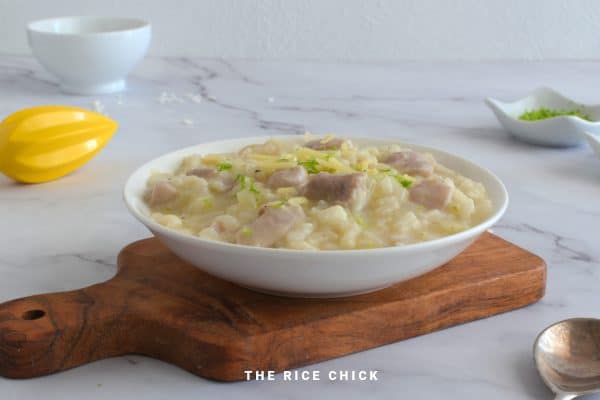 Lemon Chicken Risotto Recipe - The Rice Chick