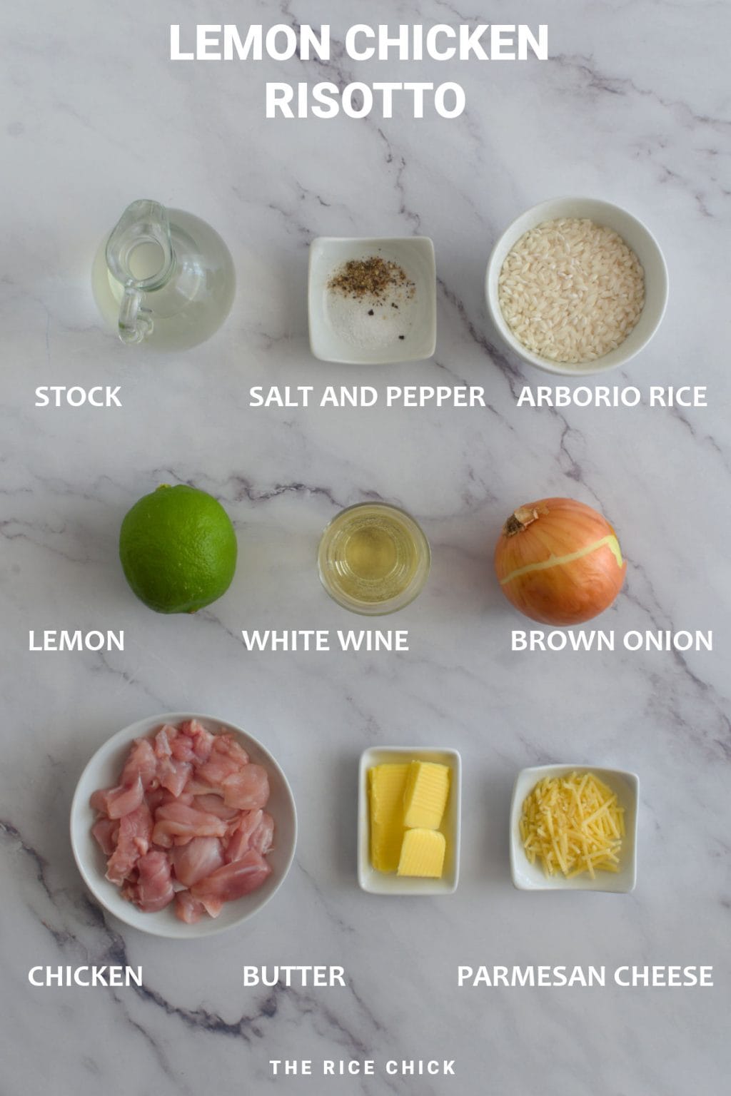 Lemon Chicken Risotto Recipe - The Rice Chick