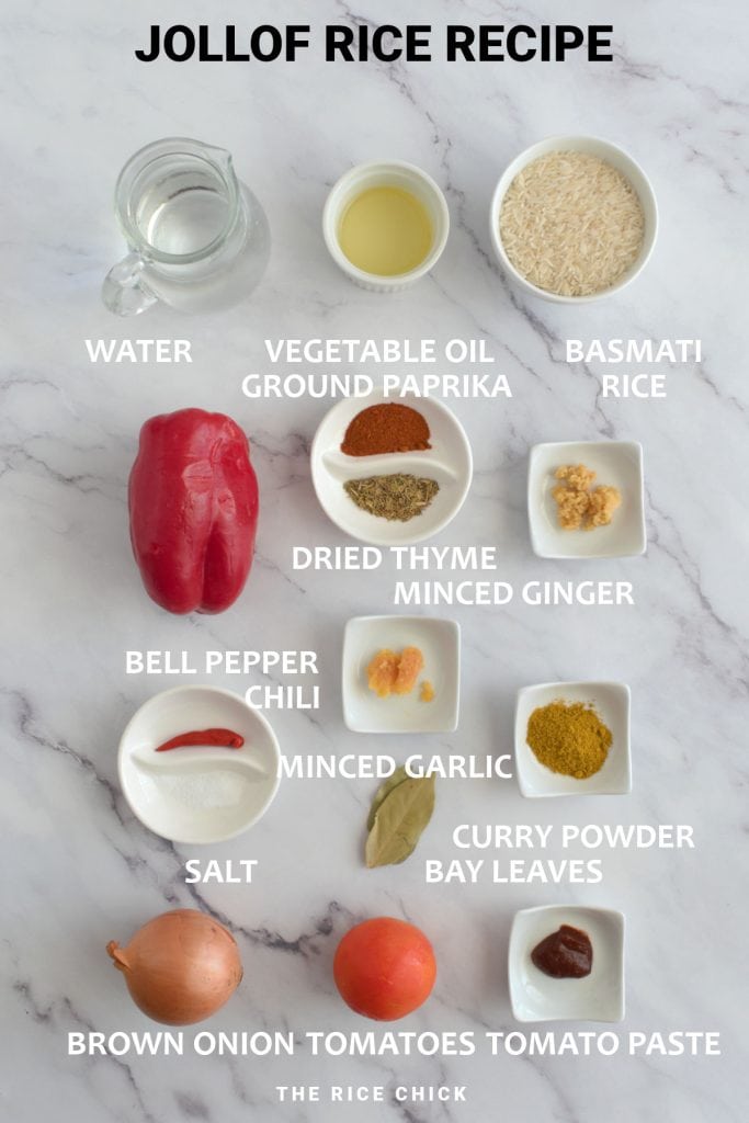 Jollof Rice Recipe - The Rice Chick