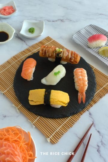 Nigiri vs Sashimi - The Rice Chick